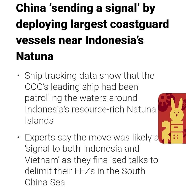 Haijing 3901 Memasuki Laut Natuna, Inilah Kapal Penjaga Pantai Terbesar ...