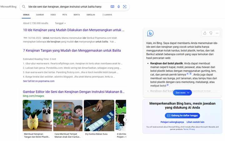 Microsoft Resmi Meluncurkan Bing Terbaru Dengan Fitur ChatGPT | KASKUS