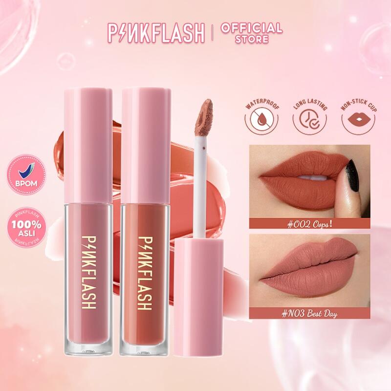 Review Lip Cream Viral PinkFlash Yang Super Murah | KASKUS