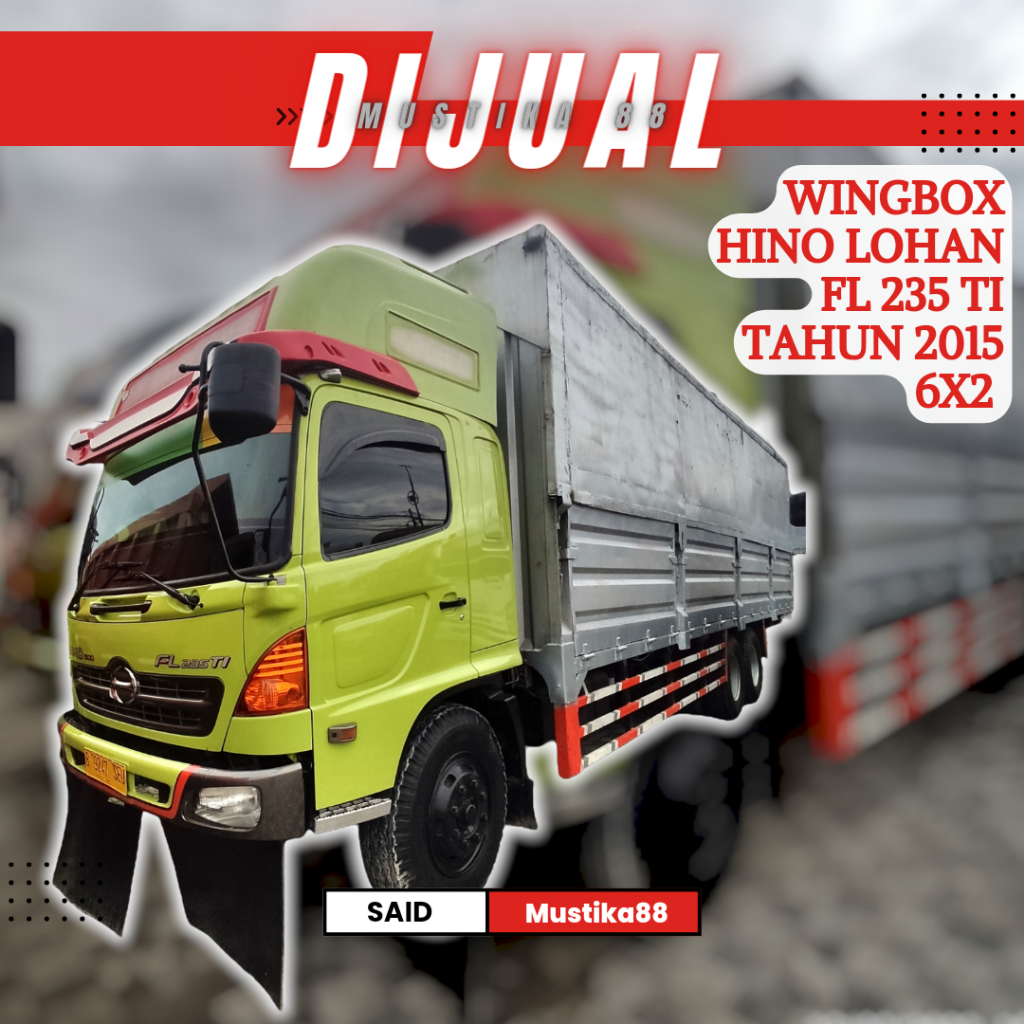 Truk Wingbox Hino Fl 235 Ti Tahun 2015 | KASKUS