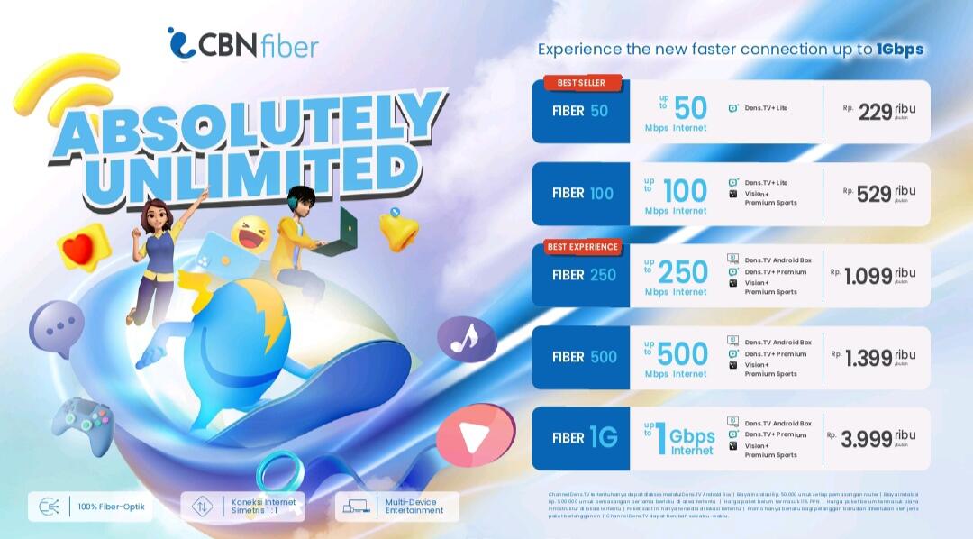 Wi-Fi CBN Palembang | Promo April 2023 | KASKUS