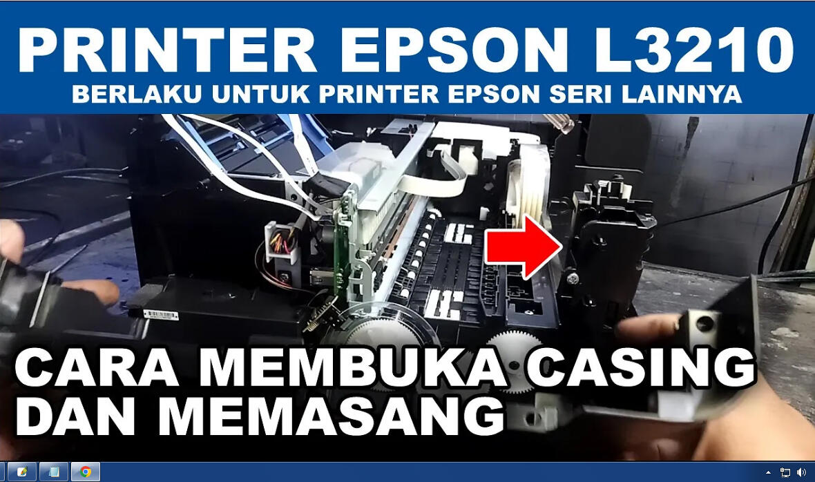 Cara Mudah Melepas Membuka Dan Memasang Casing Printer Epson L3210 | KASKUS