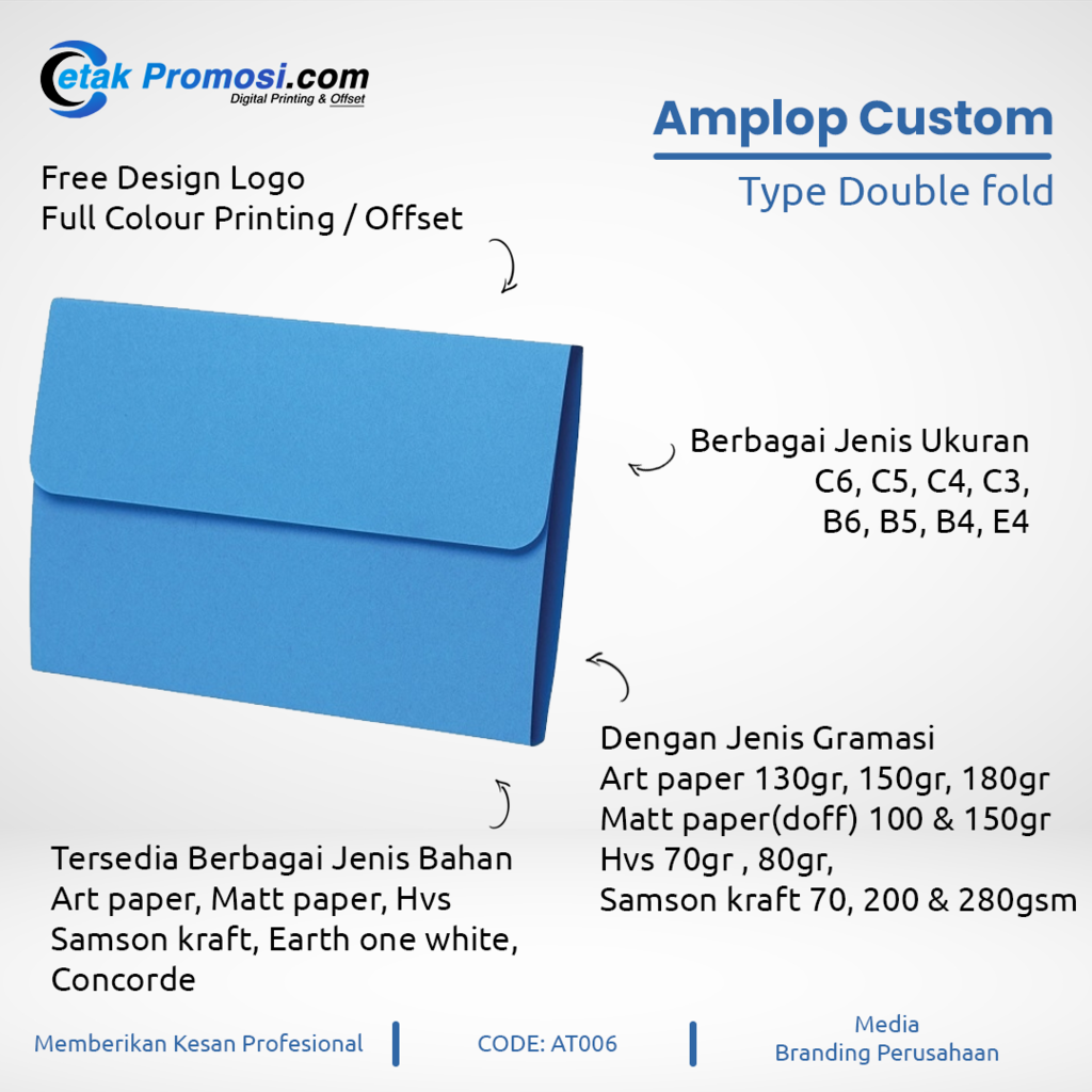 Amplop Packing Amplop Custom bahan art paper kualitas premium Type double Fold | KASKUS