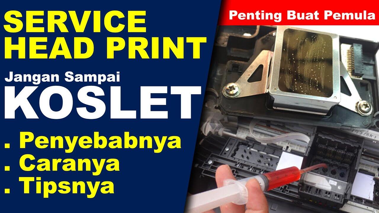 Cara Memperbaiki Head Printer Epson L1110 L3110 L120 L110 L210 L360 DLL | KASKUS
