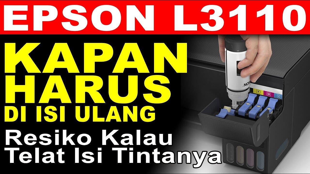 Cara Mengisi Tinta Printer Epson L1110 | Cara Refill Tinta Printer Epson L1110 | KASKUS