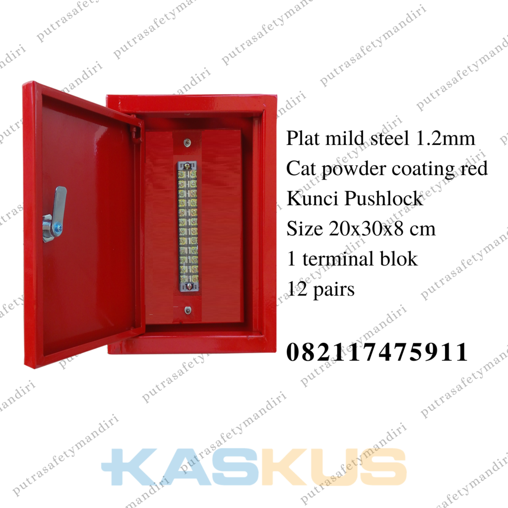 TBFA TERMINAL INSTALASI LISTRIK FIRE ALARM INCLUDE 1 BLOK 12 PAIRS ...
