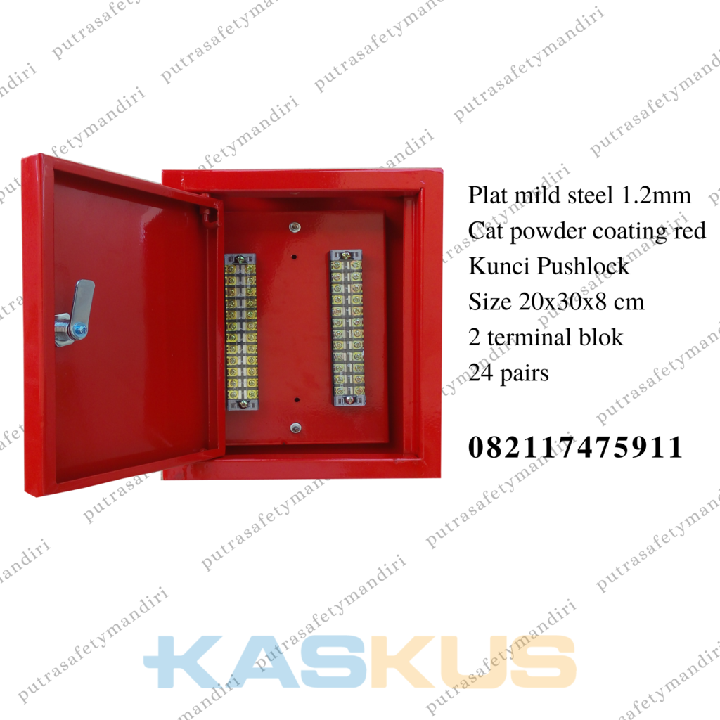 TERMINAL BLOK FIRE ALARM 24 PAIRS JBFA SAFETY EQUIPMENT PABRIKASI ...