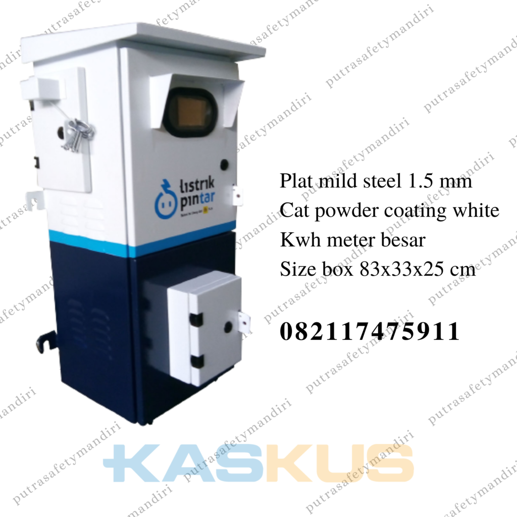 KOTAK PANEL PLN KWH BESAR BOX INSTALASI KELISTRIKAN SAFETY PABRIKASI ...