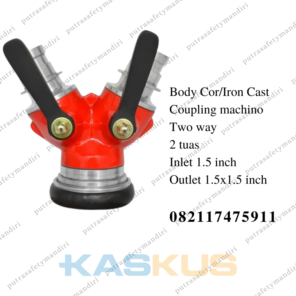 Y CONNECTION INLET 1.5 INCH CABANG SELANG PEMADAM KEBAKARAN FIRE ...