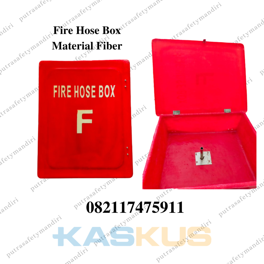 FIRE HOSE BOX MATERIAL FIBER KOTAK SIMPAN SELANG PEMADAM TAHAN AIR ...