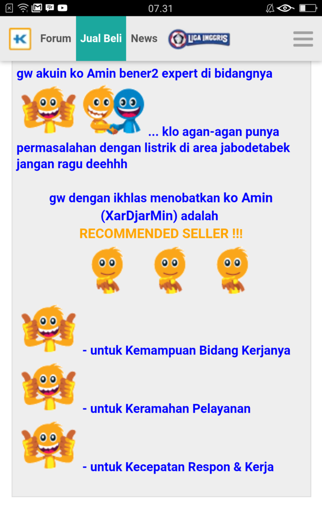 Ko Amin Teknisi Listrik Jakarta & sekitarnya. | KASKUS