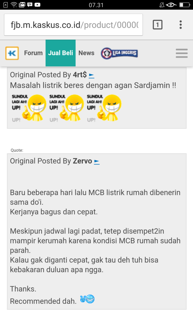 Ko Amin Teknisi Listrik Jakarta & sekitarnya. | KASKUS