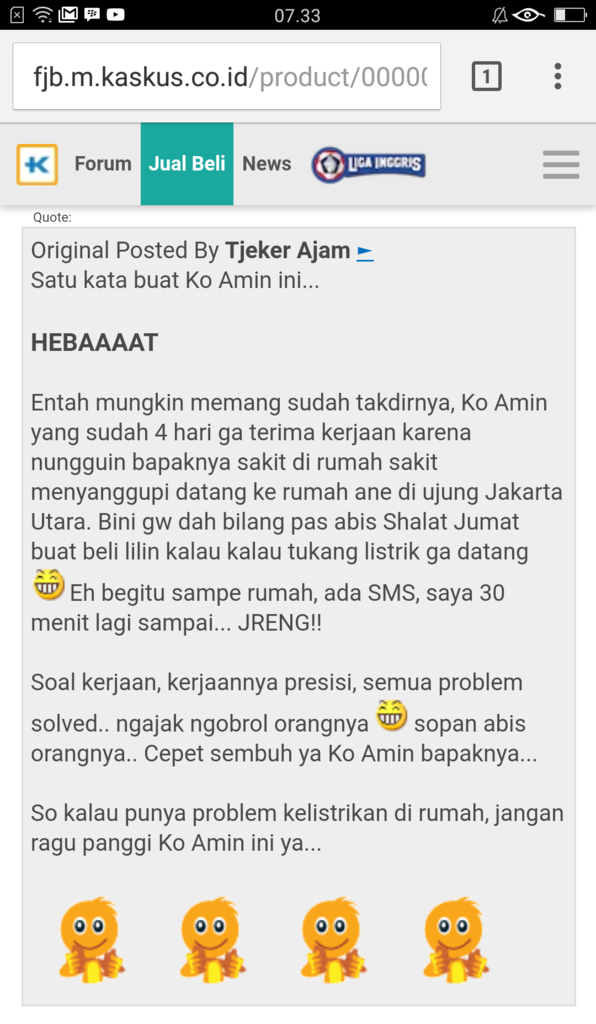 Ko Amin Teknisi Listrik Jakarta & sekitarnya. | KASKUS