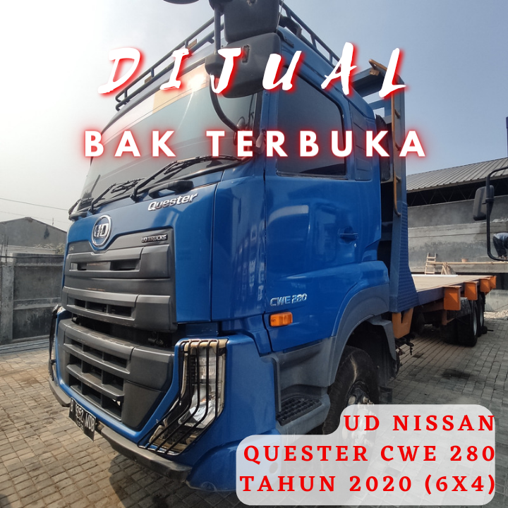 UD Truck Nissan Quester CWE 280 Truk LOSBAK / Bak Terbuka Tronton 6x4 Tahun 2020 | KASKUS