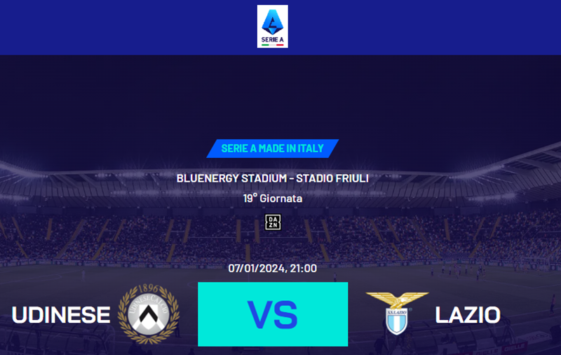 Prediksi Liga Italia Serie A: Lazio vs Udinese | KASKUS