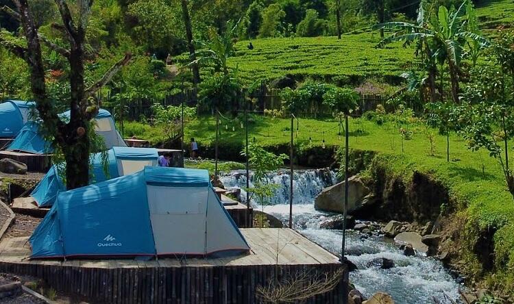 Glamping Agrowisata Gunung Mas Bogor: Glamping Asik di Tepi Sungai | KASKUS