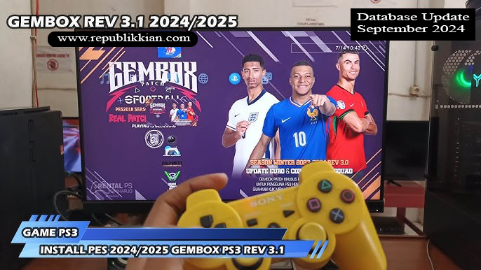 Download Gratis! Gembox Patch eFootball 2024/2025 PS3 Rev. 3.1 PKG HEN ...