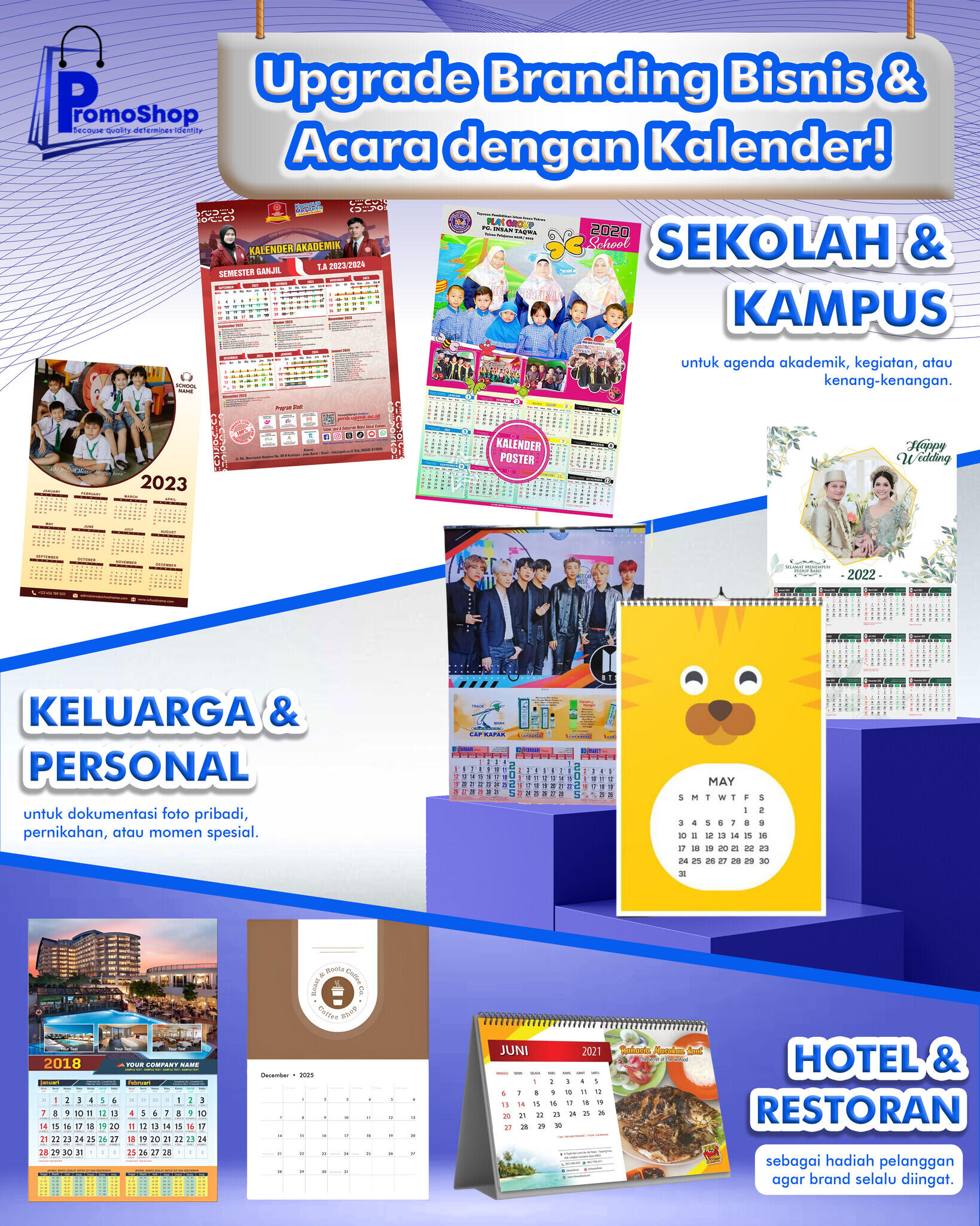 Cetak Kalender 2026 Murah Custom Kalender Tahunan Perusahaan | KASKUS