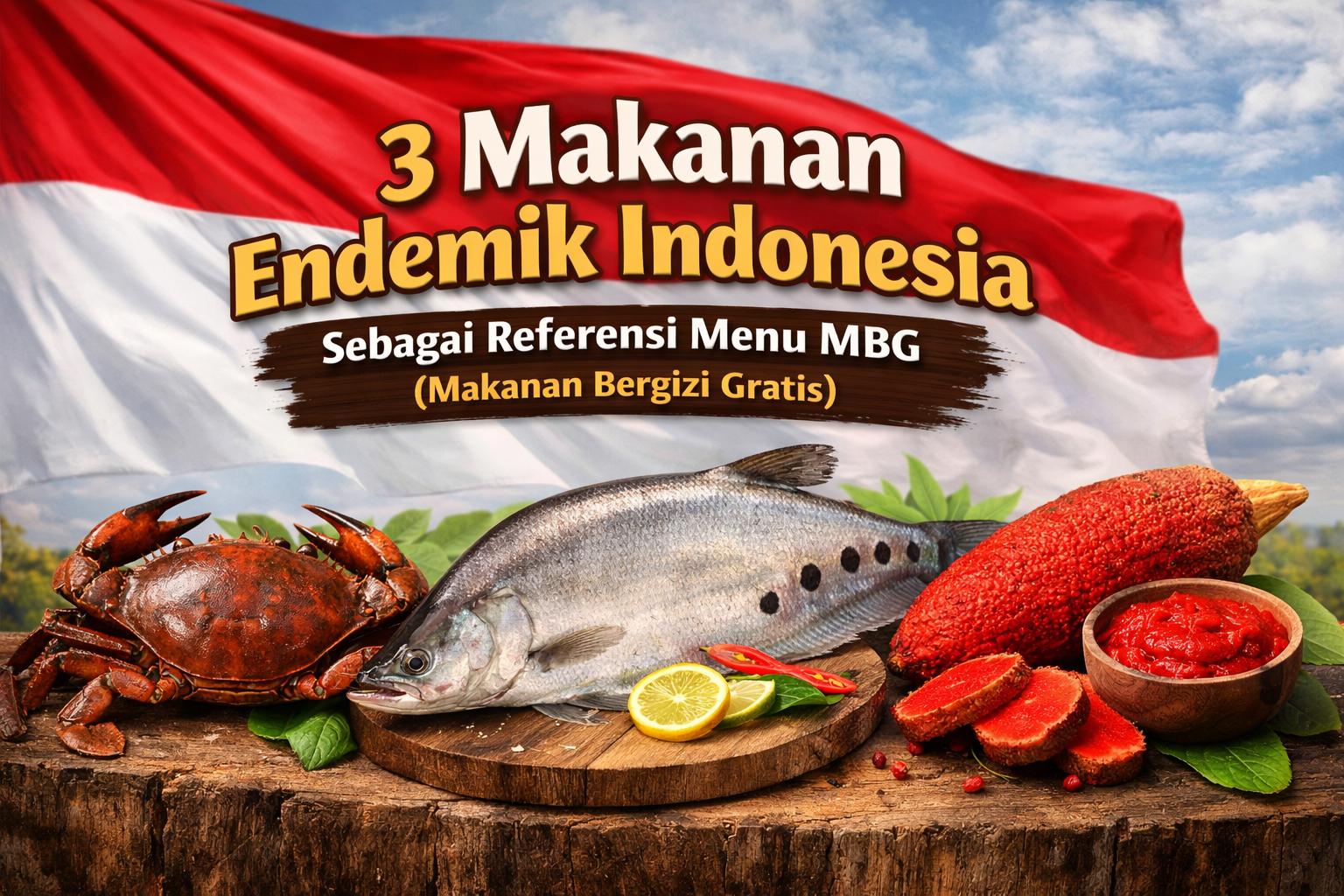 3 Makanan Endemik Indonesia Sebagai Referensi Menu MBG | KASKUS