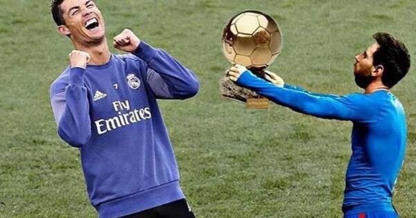 Wow, Cristiano Ronaldo 'Ngelike' Meme Mengolok Messi | KASKUS