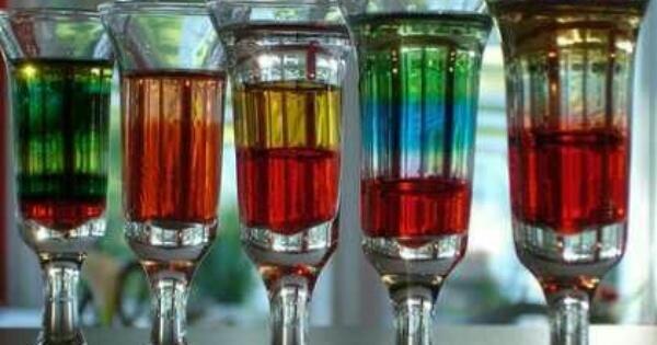 Rainbow Cocktail Minuman Dengan Nyala Api. | KASKUS