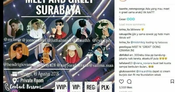 Fenomena TIK TOK dan Meet And Greet Mulai Menjamur. | KASKUS