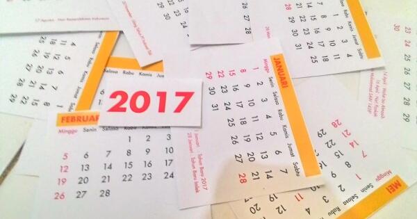 Berkreasi Menggunakan Kalender Bekas Yuk | KASKUS