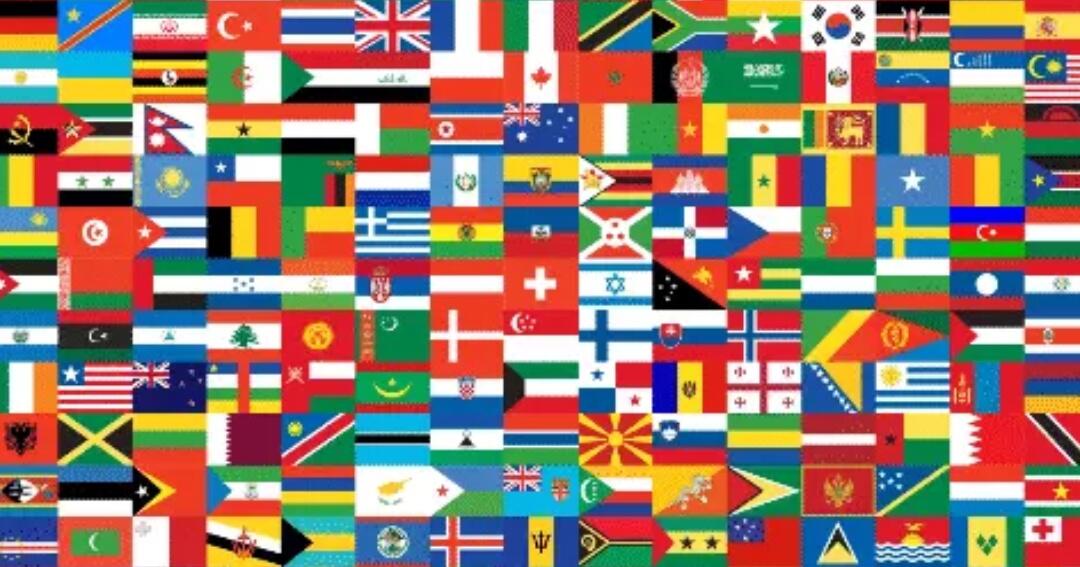200 Bendera Negara Di Dunia Asean Eropa Afrika Lengka 