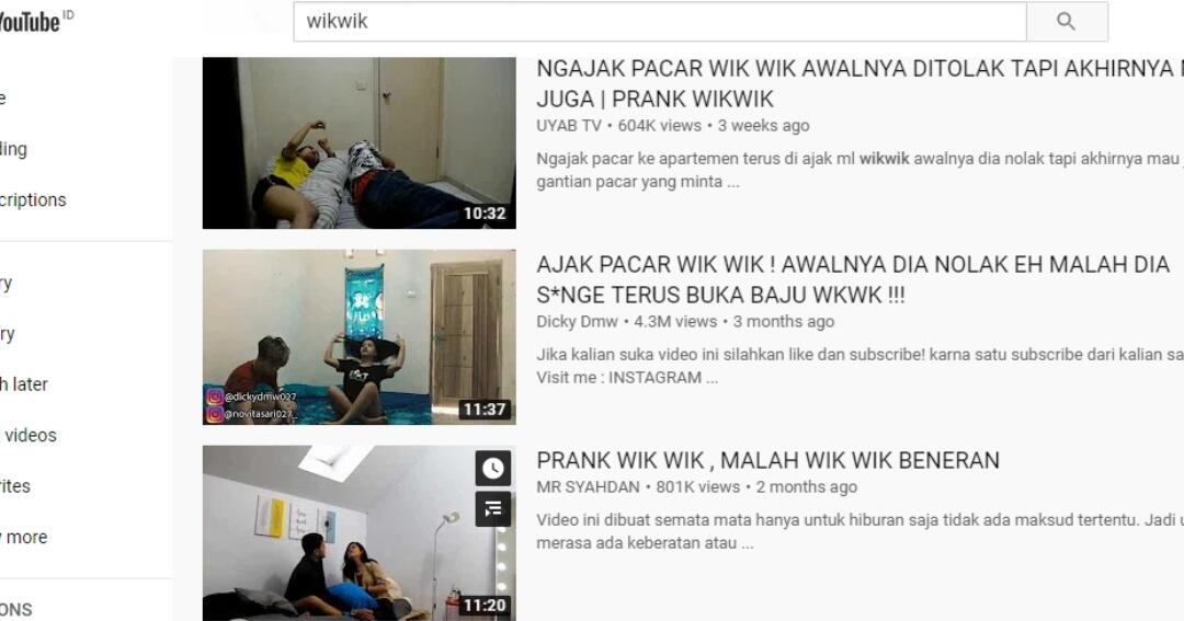 Setuju Gak dengan Youtuber yang Bikin Konten WikWik Demi Viral? | KASKUS