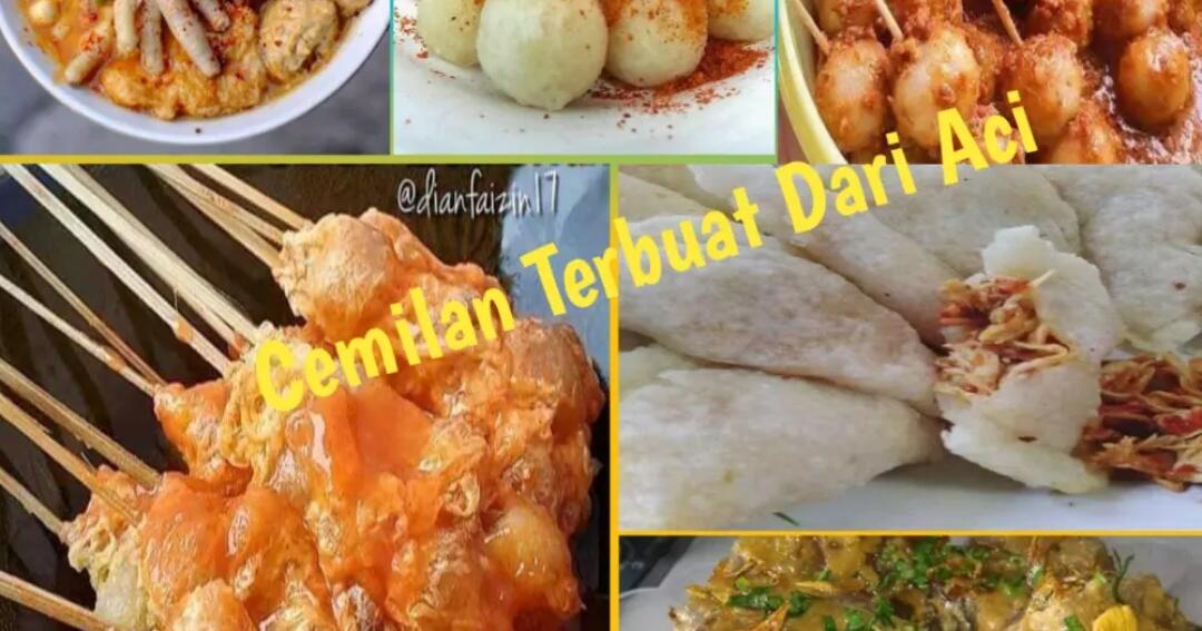 Deretan Cemilan Terbuat dari Aci, No 2 Khas Banget! | KASKUS