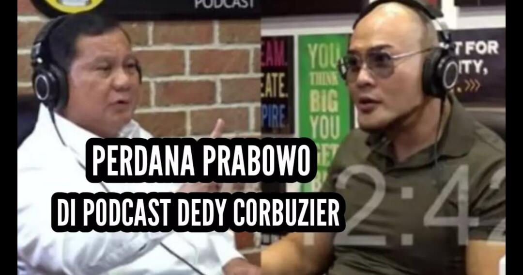 Dedy Corbuzier Undang Prabowo Ke Podcastnya Trending 1 Youtube | KASKUS