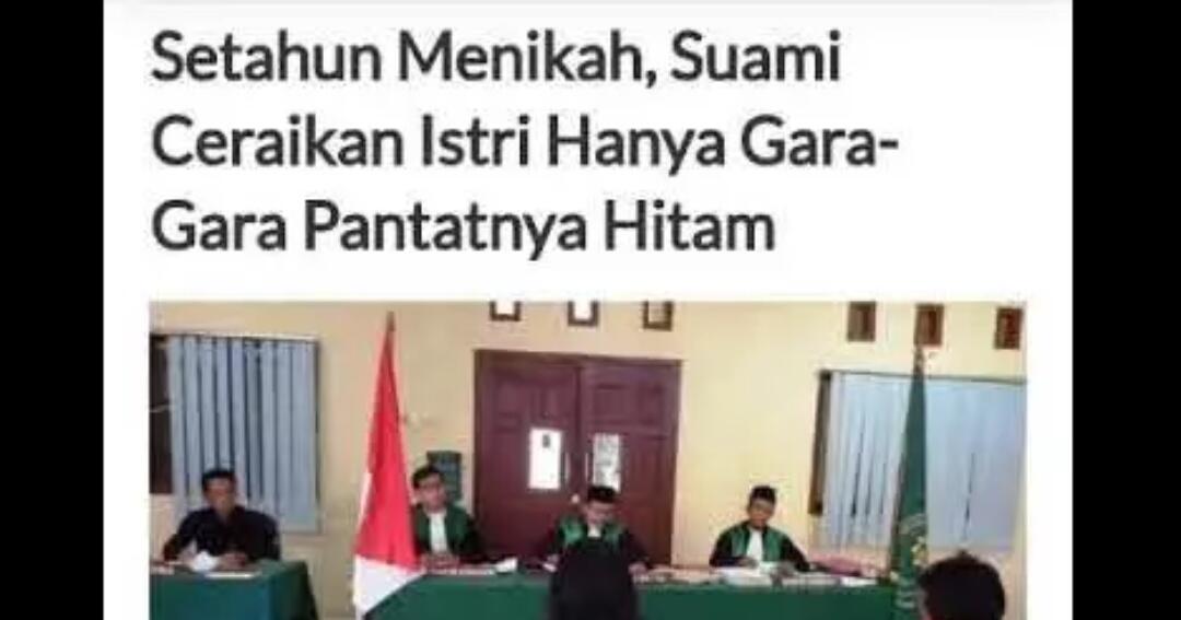 Dari 'BOKONG' Istri Hitam Hingga Dirasuki Setan, Inilah 3 Alasan Konyol ...