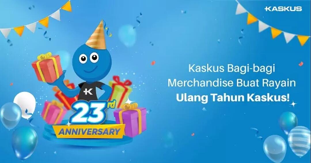 Happy 23rd Anniversary Kaskus! Ucapin Ulang Tahun ke Kaskus Bisa ...