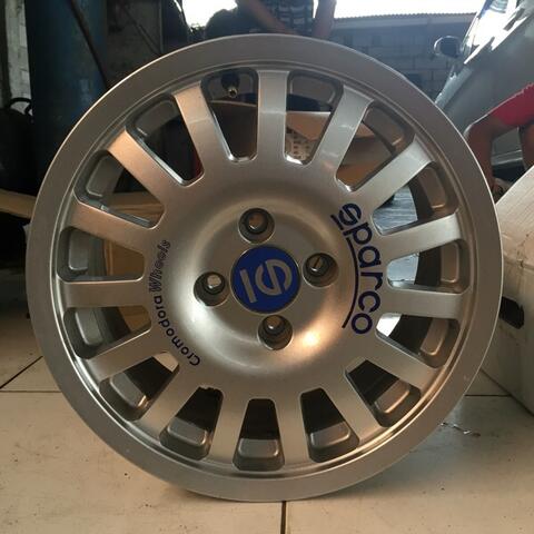 Terjual Velg SPARCO CROMODORA pcd 100 [bukan enkei atau bbs] 2nd | KASKUS