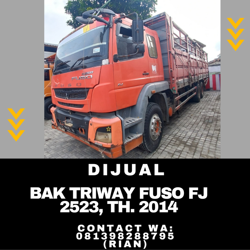 Bak Triway Mitsubishi Fuso Fj 2523 | KASKUS