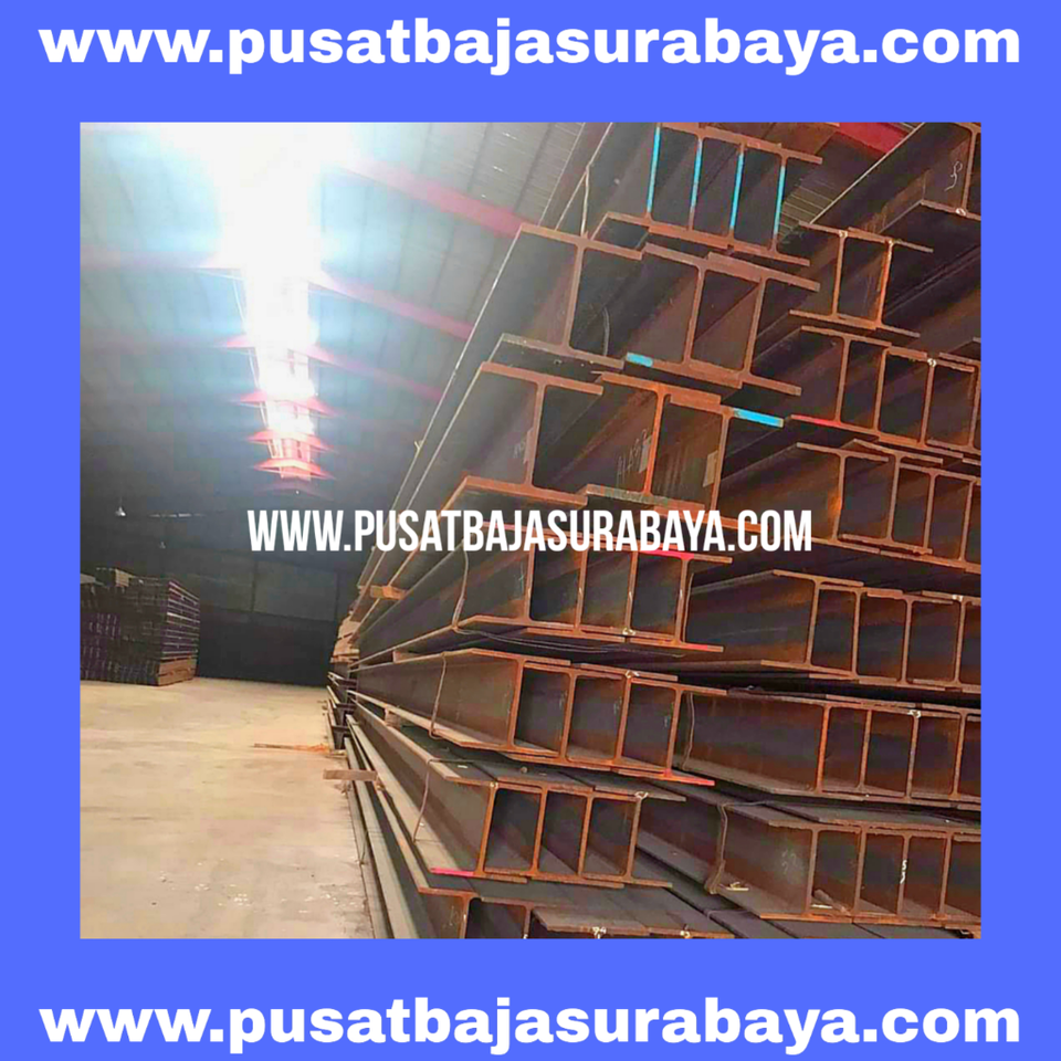 Besi WF IWF Wide Flange H Beam Besi H Beam SNi Ready Berbagai Ukuran ...